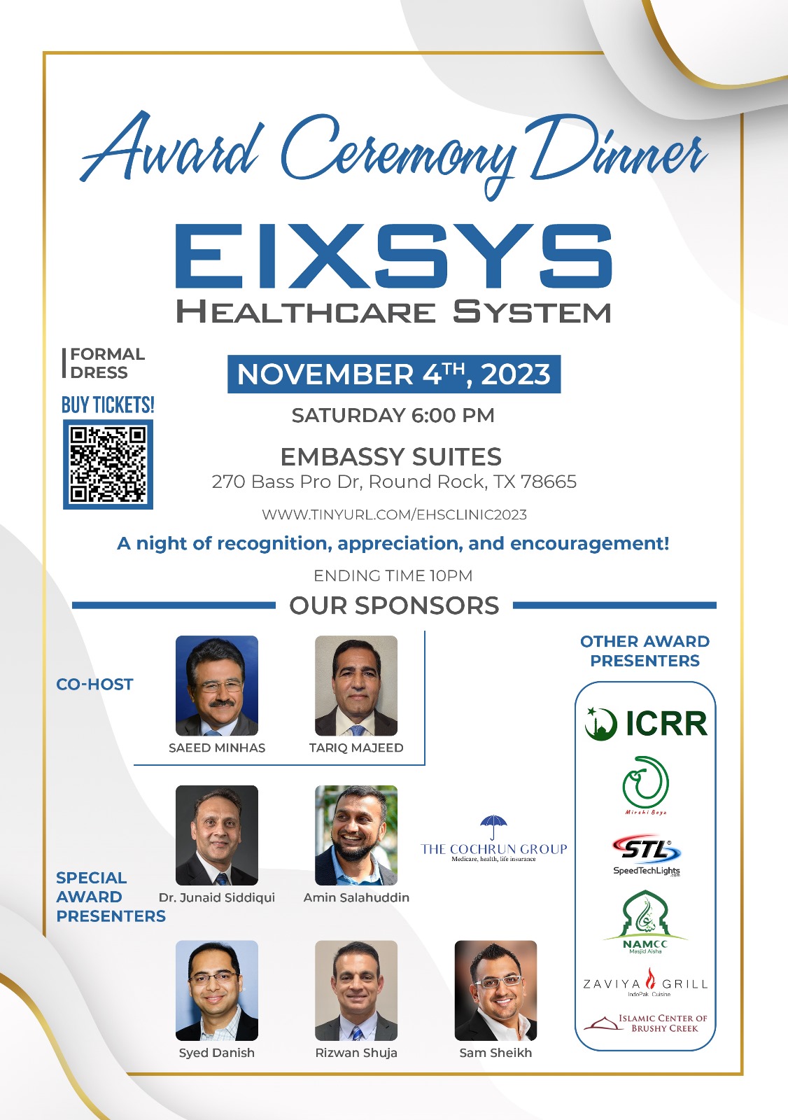 Awards 2023 – EHS Clinics